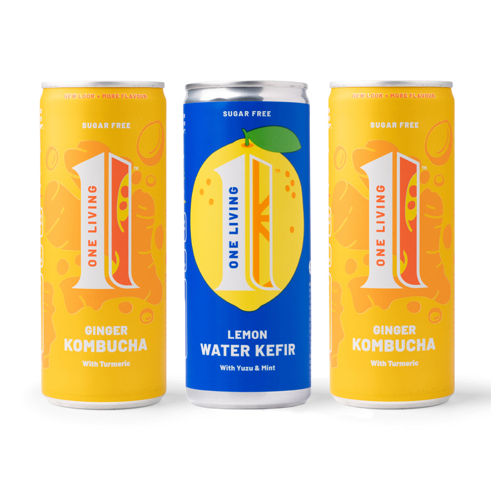 Ginger & Lemon | Kombucha & Water Kefir | One Living®