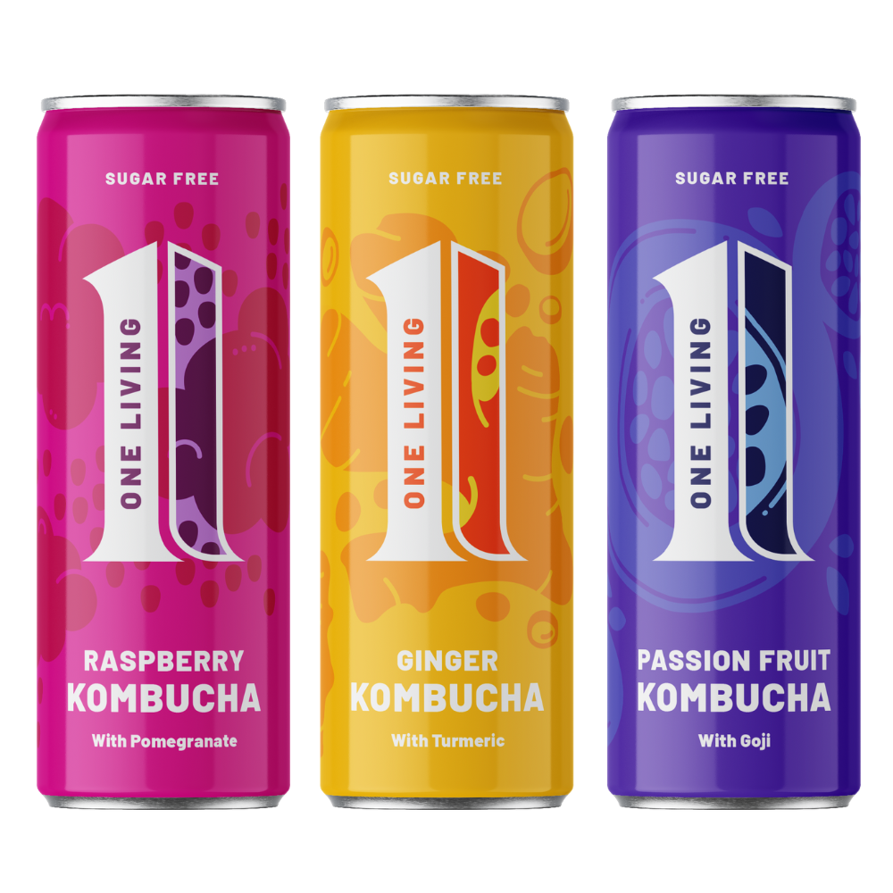 Sugar Free Kombucha Multi-Pack | Kombucha Bundle | One Living®