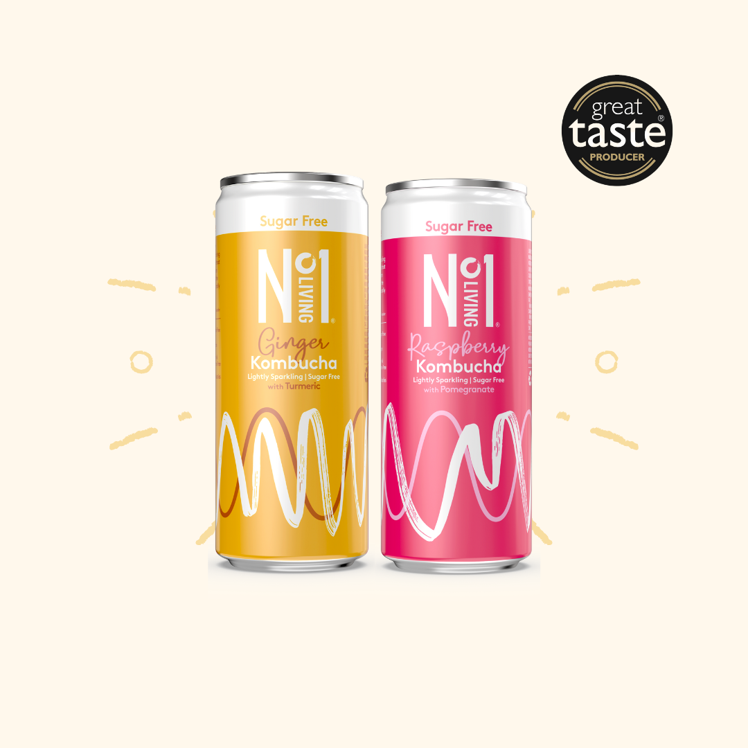 Sugar Free Kombucha Ginger & Raspberry | Kombucha Bundle | One Living®